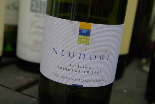 Riesling focus, 1: Neudorf Brightwater Riesling 2007 Nelson, New ...